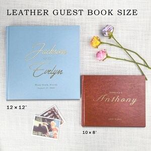 Wedding Guestbook, Personalized Photo Album, Custom Wedding Reception ...