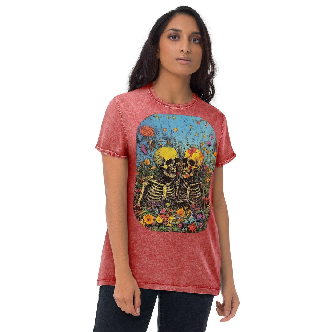 Halloween Tshirt Costume Skeleton Ghost Face Skull Cotton, Goths Men ...