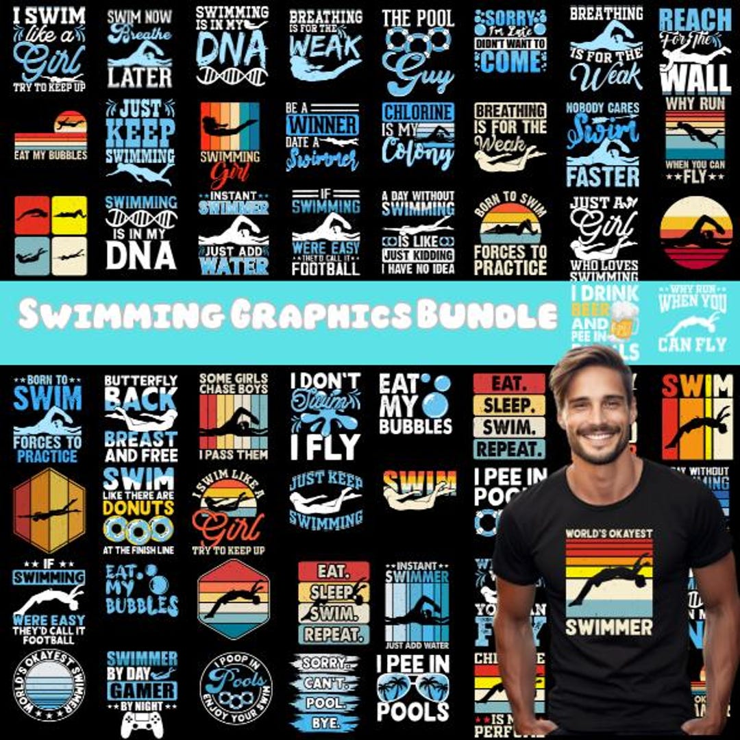 Swimming Png Bundle,pool Png , Swimmer Clipart ,swimmer Graphics ...