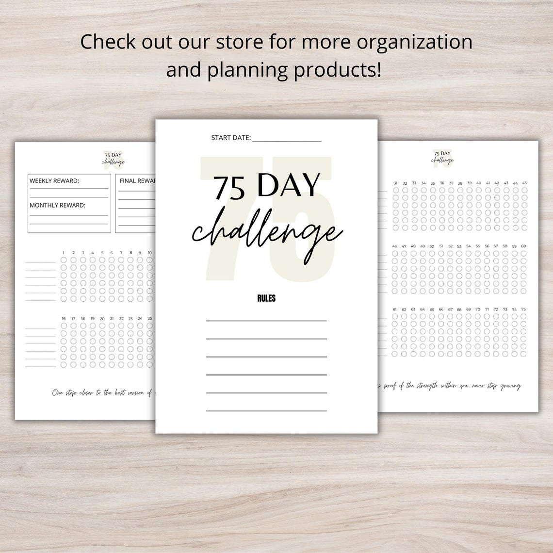 Language Tracker, Annual, Yearly, Printable, Learn New Language, Habit ...