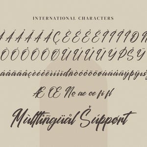 Rosemarie – Modern Calligraphy Font - Etsy