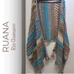 Guanaco River Ruana Weaving Guide - Etsy