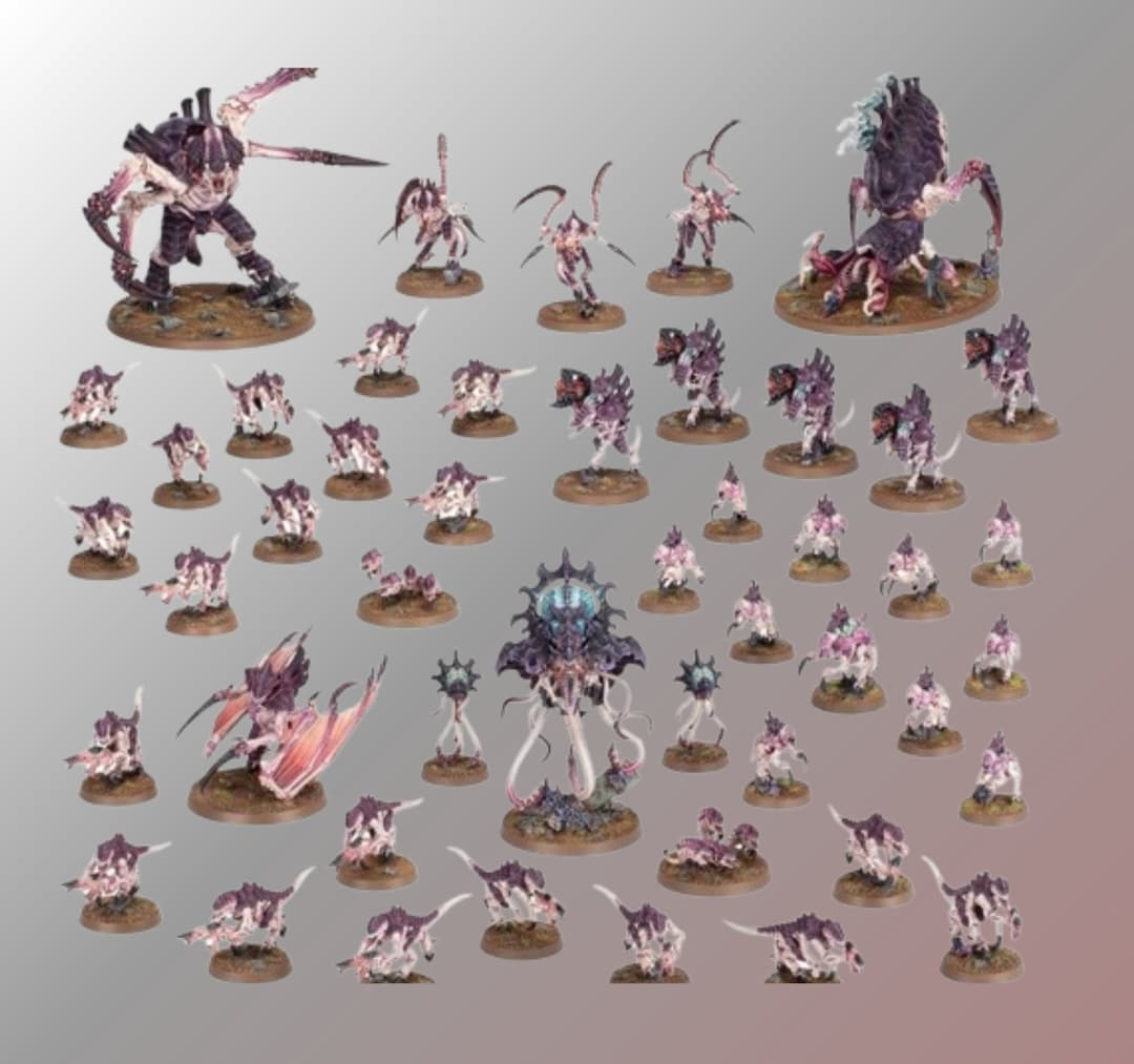 Leviathan Tyranids Army Pack , 3d Inspired Bundle , Stl Miniatures , Tyranids Stl , Stl Pack ...