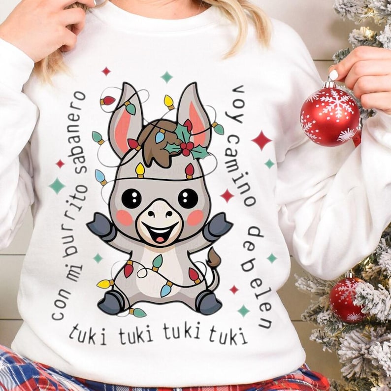 Mi Burrito Sabanero Mexican Png, Tuki Tuki Png, Mexican Christmas Png ...