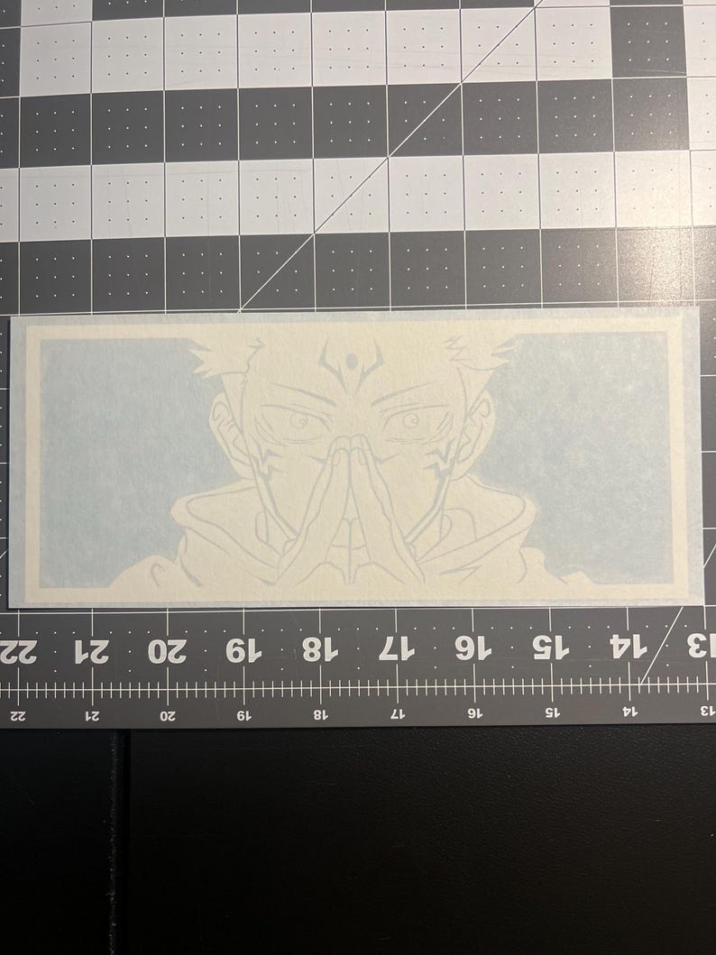 Sukuna | Yuji | Yujikuna | Jujutsu Kaisen | Car Decal/sticker - Etsy