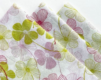 Pansy Tissue Paper - Etsy