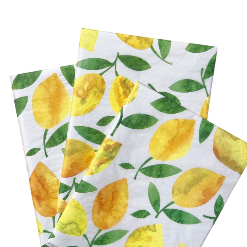 Lemon Tissue Paper - Etsy