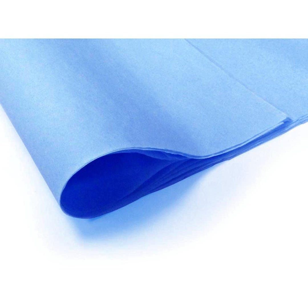 BABY BLUE 216 in Stock Tissue Paper Sheets Blue Retail Gift Wrapping ...