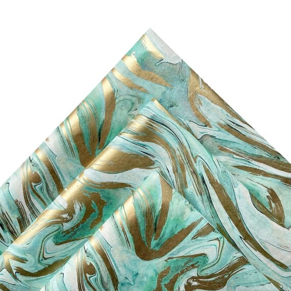 Gold Wrapping Paper Sheet