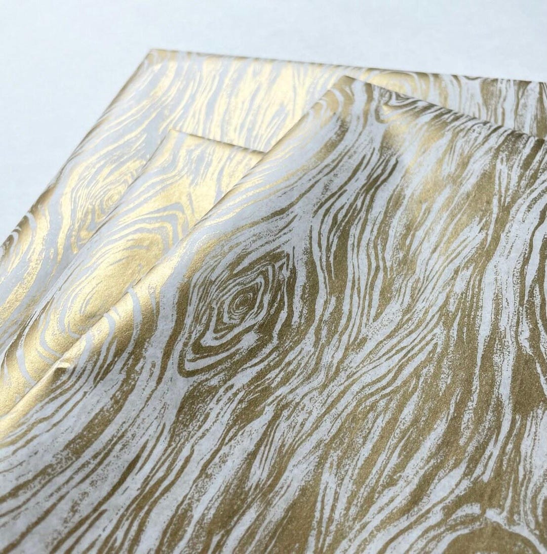 WOOD GRAIN SHEEN 115 in Stock Tissue Sheets Gift Present Wrapping Craft ...