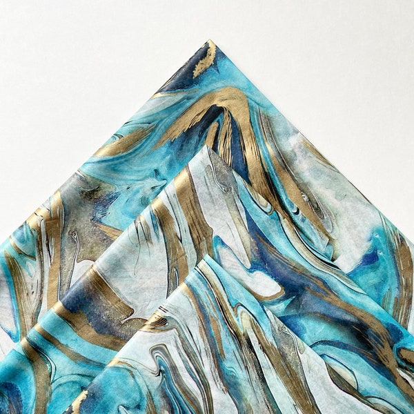 Blue Tissue Paper - Etsy