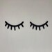 Eyelashes Laser Cut Wooden Wall Art Decor, Wall Design,wooden Wall ...