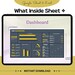 CEO Dashboard Sheet | Executive Business Analytics | KPI & Business ...