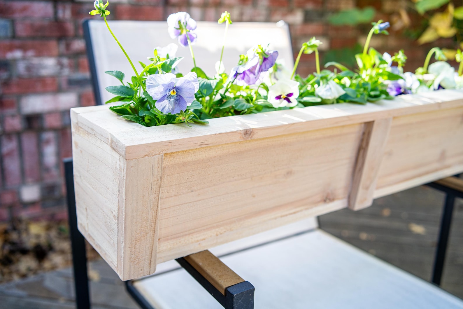 Cottage Style Cedar Window Box Planter for Flowers & Herbs ...
