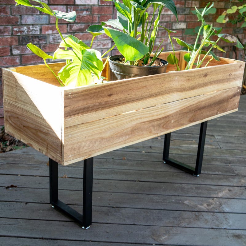 Tall Cedar Planter Box - Etsy
