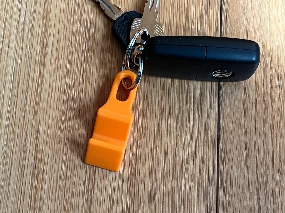 3D Printed Keychain Phone Holder - Compact & Versatile, Available in ...