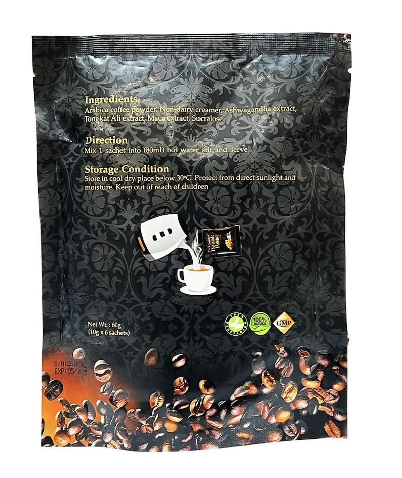 Double Root Coffee (1 Pack of 6 Sachets) 60g - Etsy