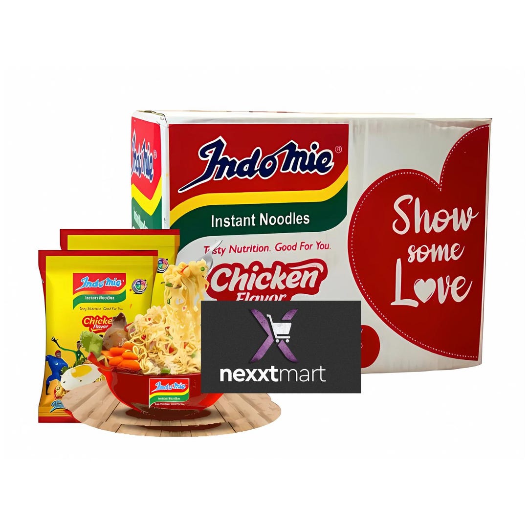 Indomie Chicken Flavor Nigeria, 70g | 1 BOX OF 24 PACKS - Etsy