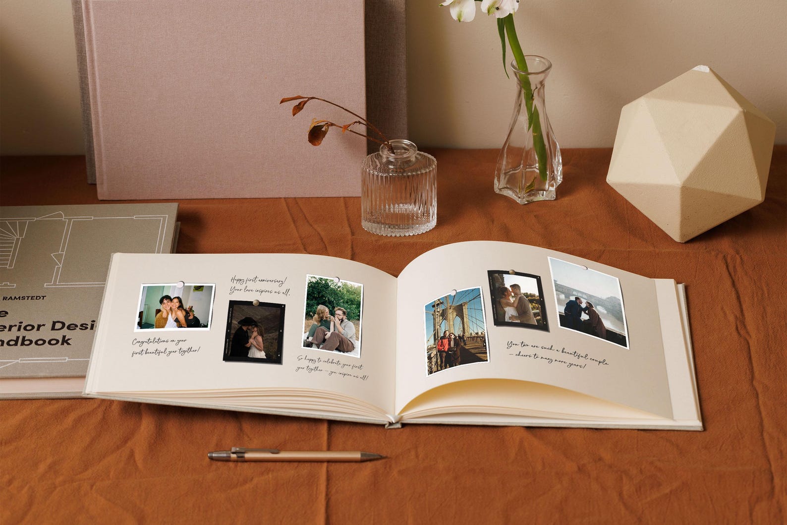 Our First Year Together Book - First Year Photo Album - One Year ...