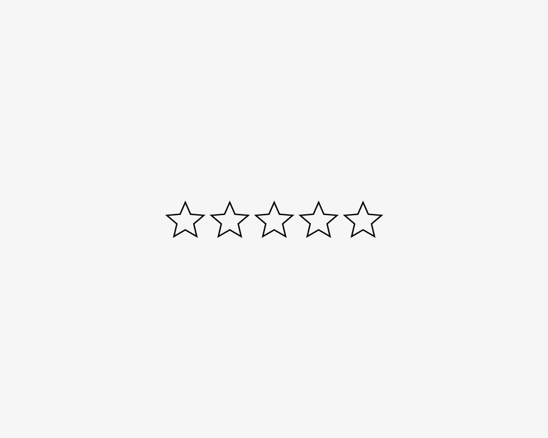 Five Star Stamp 5 Star Review Stamp 5 Star Rating Stamp - Etsy