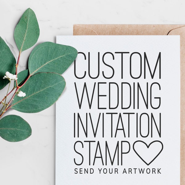 Wedding Invite Stamp - Etsy