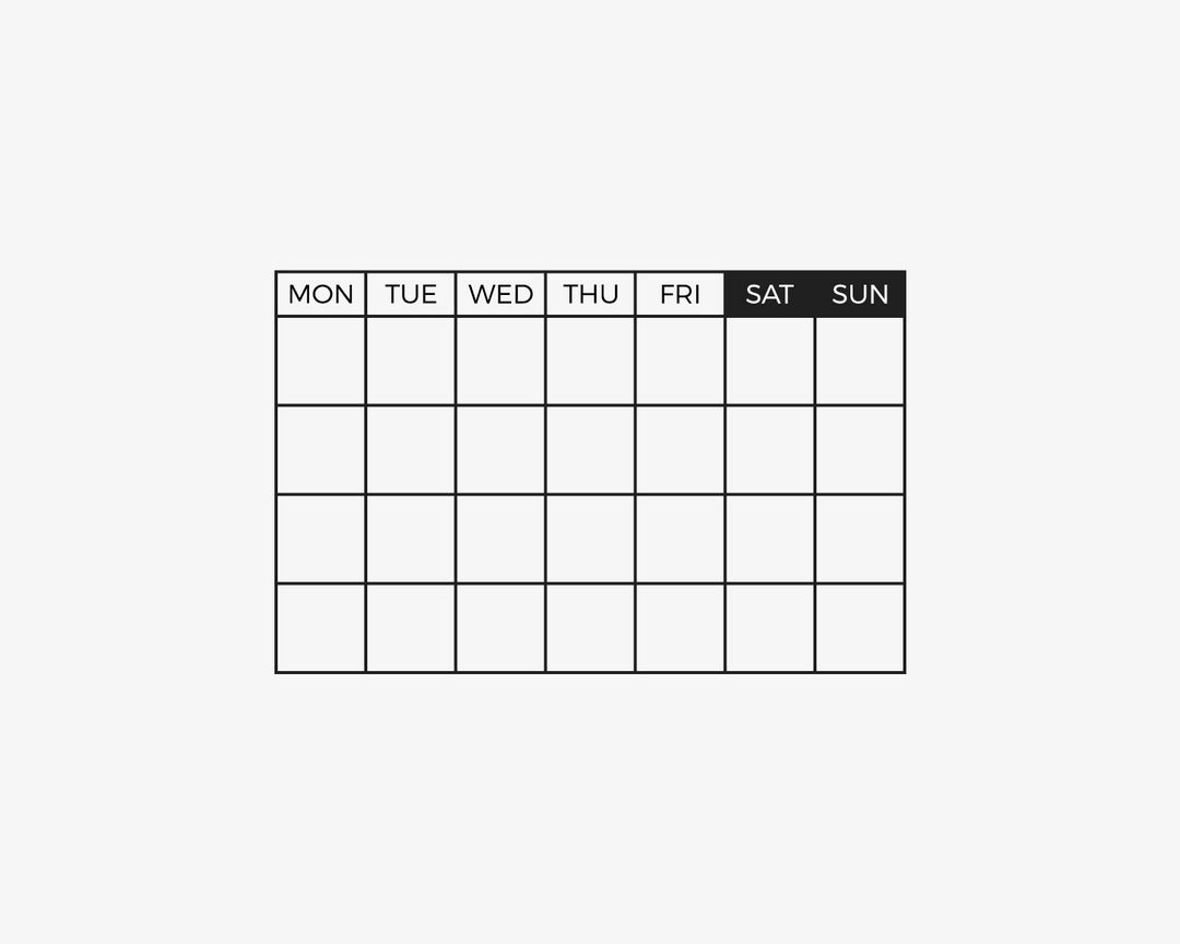 Perpetual Calendar Stamp, Date Stamp, Planner Stamps, Goal Planner ...