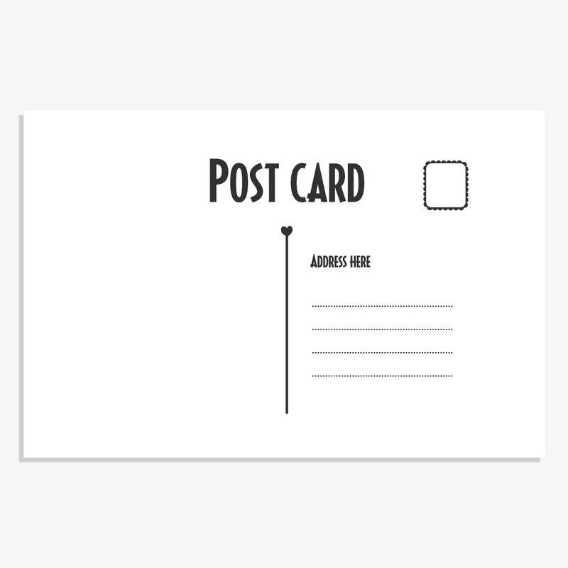 Postcard Stamp - Etsy