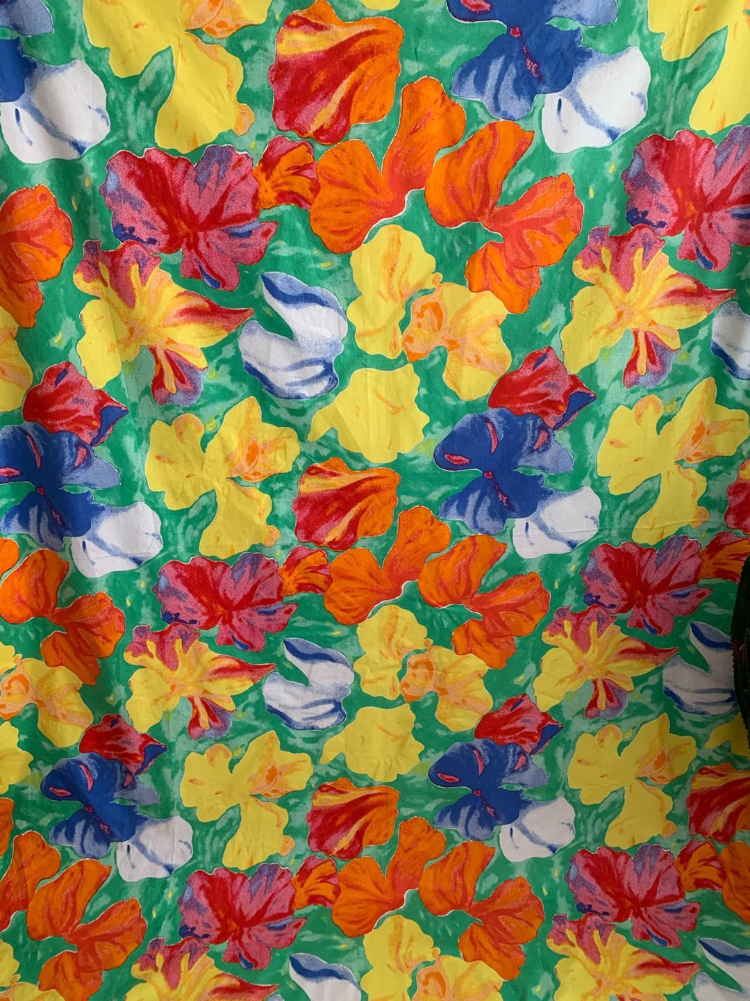 Vintage Helen Trast Cotton Curtain Panel: "lust Och Fägring" Borås ...