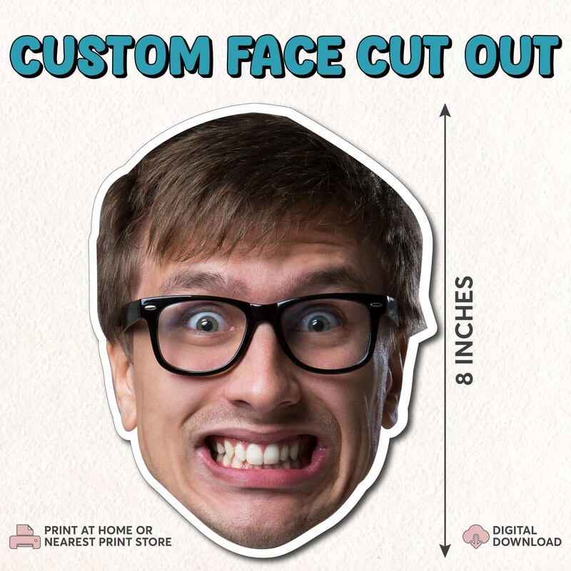 Photo Face Mask - Etsy