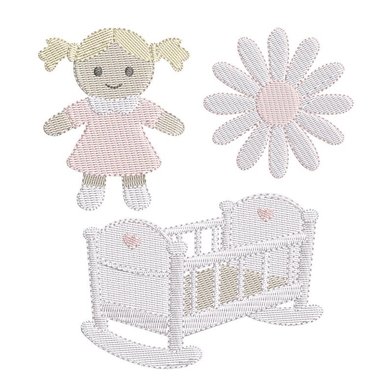 Luxe Baby Embroidery Designs Set 2: 15 Coordinating Designs, 6 Sizes ...