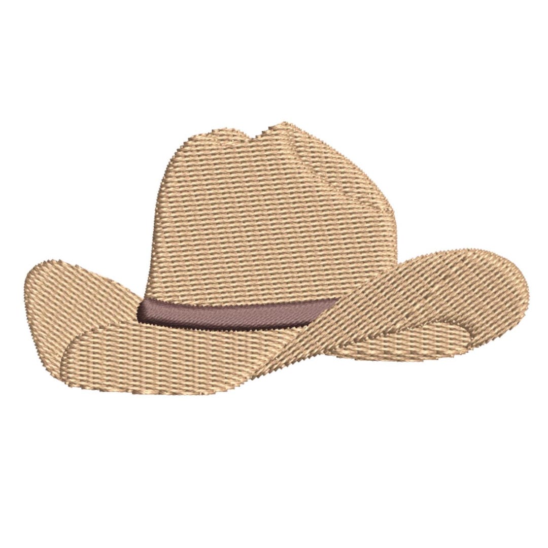 Cowboy Hat Embroidery Monogram, 5 Sizes, Digital Embroidery Machine ...
