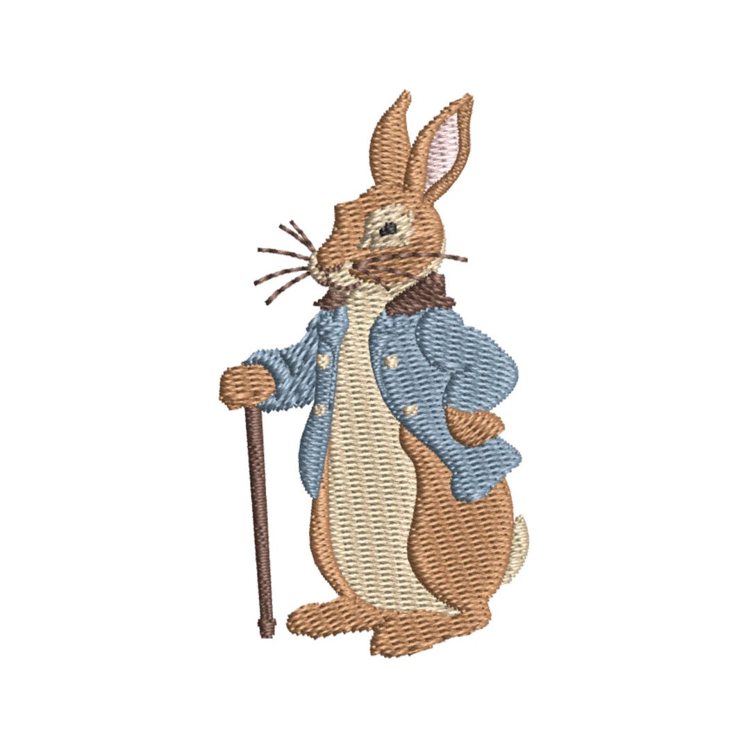 Sir Peter, 5 Sizes, Digital Embroidery Machine File, Kids Easter ...