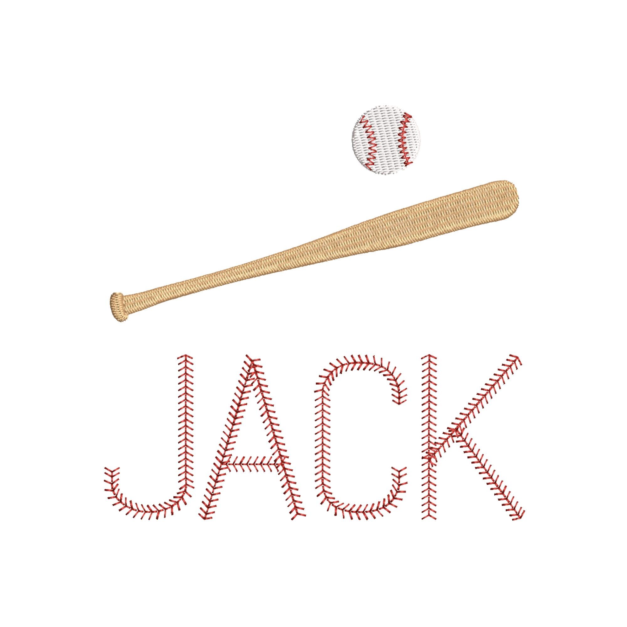 Font: fastball, 5 Sizes, Numbers, & Number Sign Included, Embroidery ...
