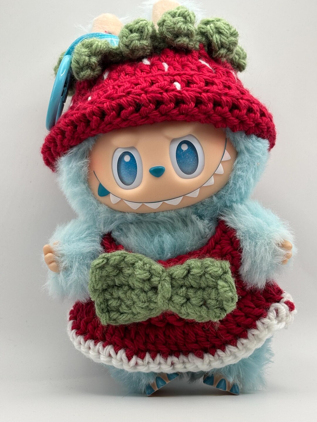 Cute Strawberry Labubu Outfit - Etsy