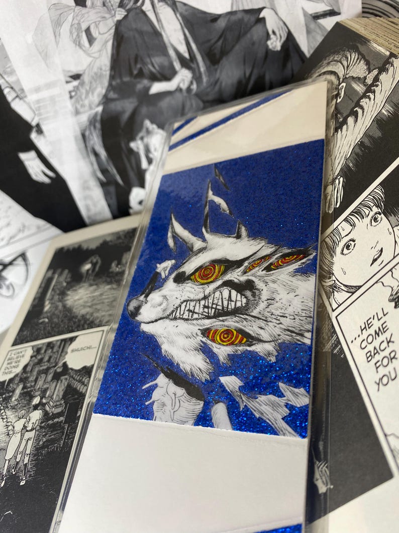 Aki Manga Bookmark ~ Chainsaw Man, Csm, Hayakawa, Reversible, Art ...