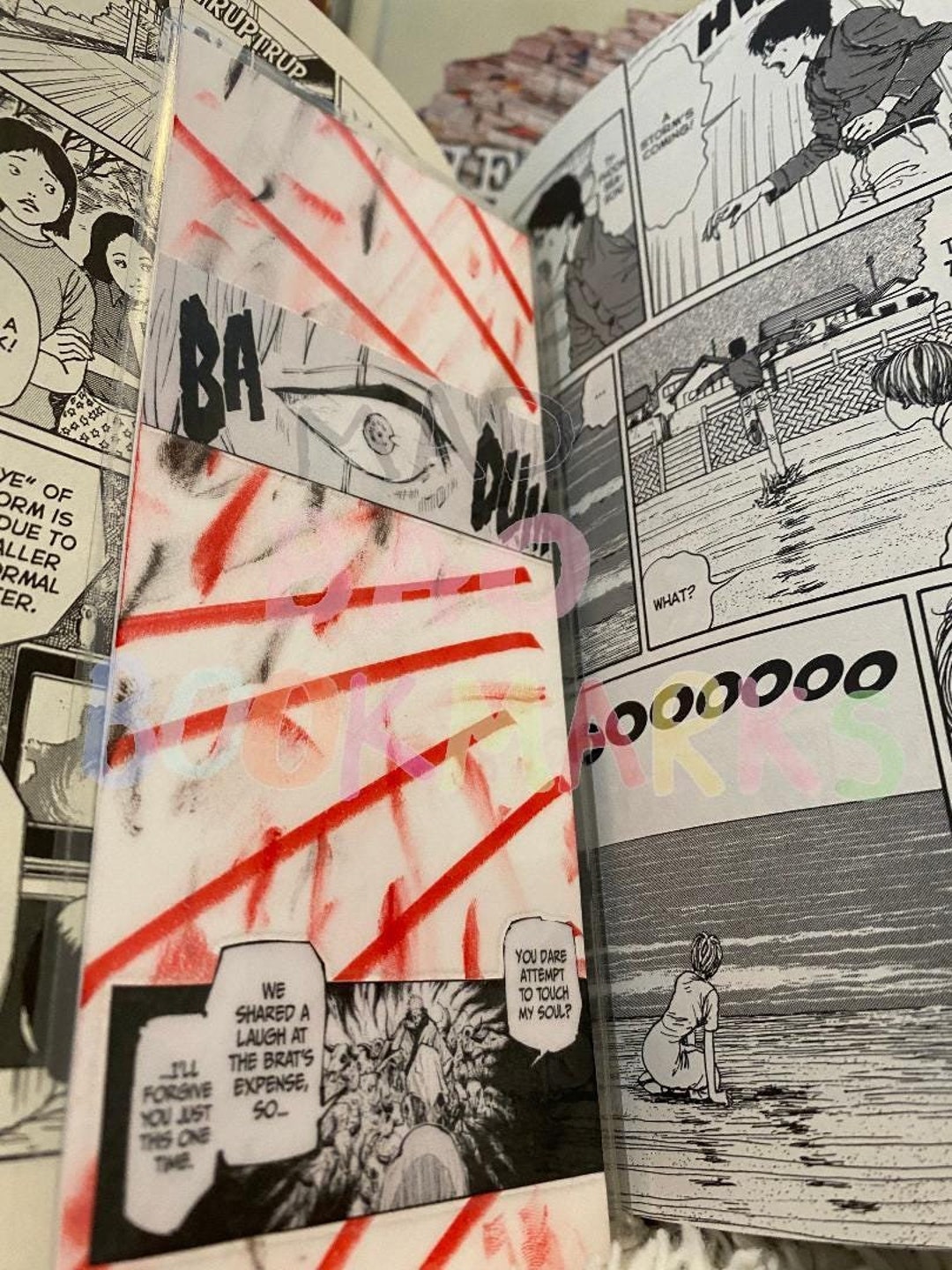 Sukuna Manga Bookmark Jujutsu Kaisen, Jjk, Anime Bookmark, Gift, Double ...