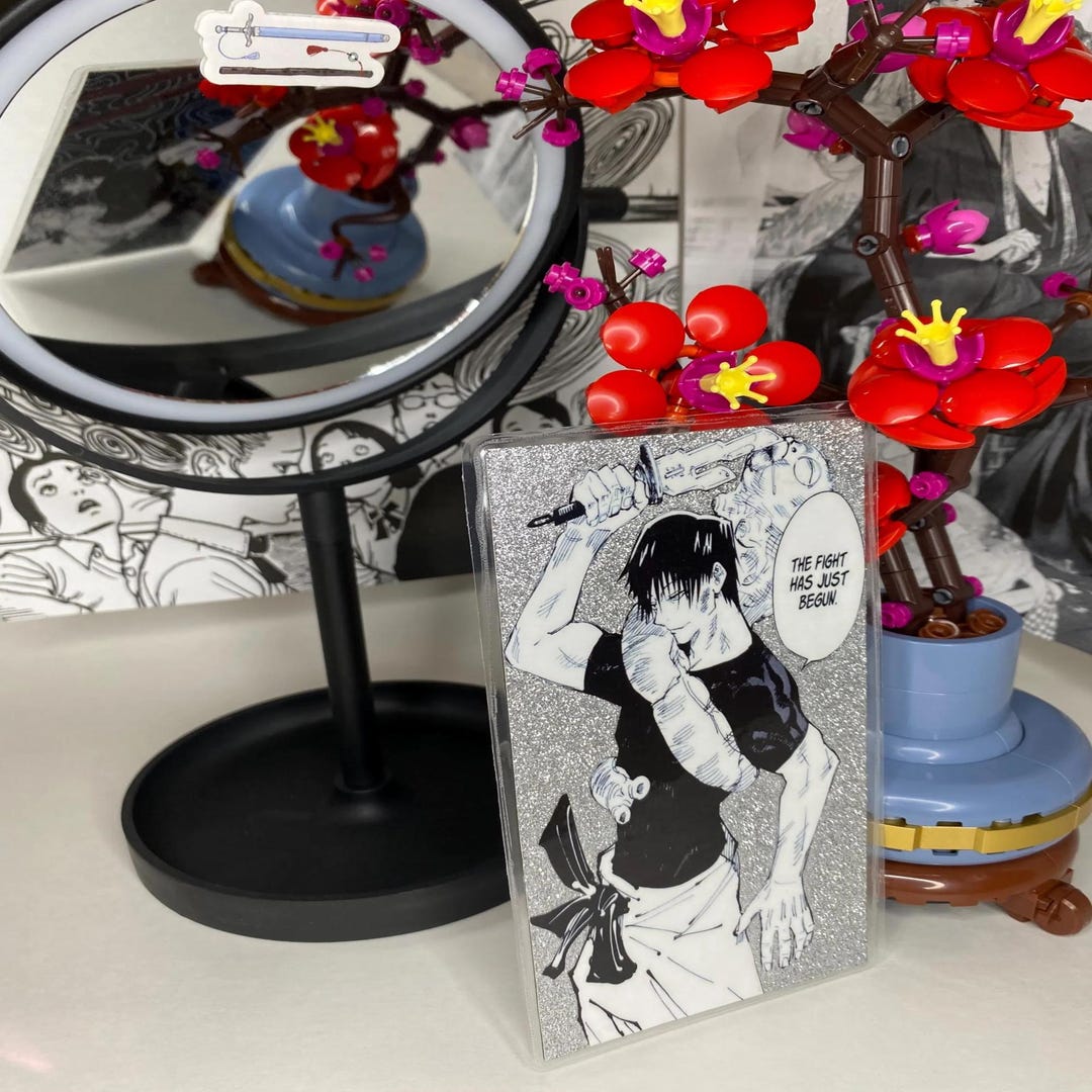 Toji Manga Bookmark ~ Jujutsu Kaisen, Jjk, Anime Bookmark, Handmade ...