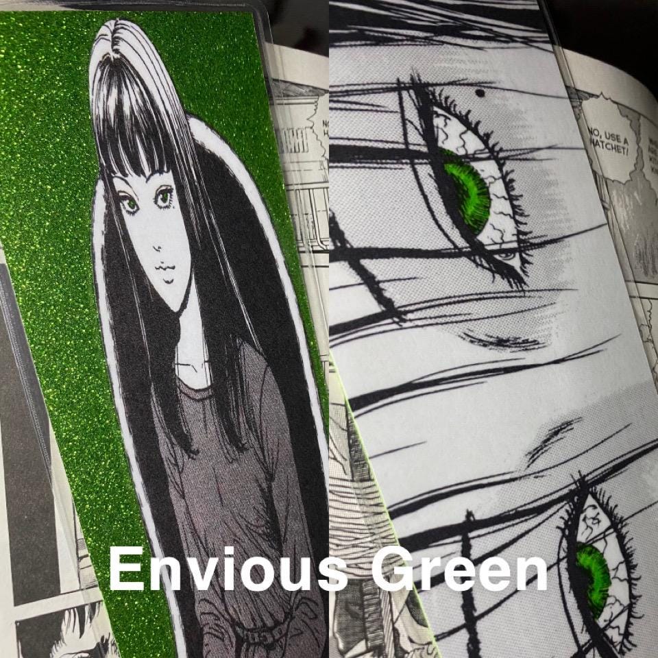 Tomie Manga Bookmark Double Sided, Anime Eyes, Junji Ito, Anime ...