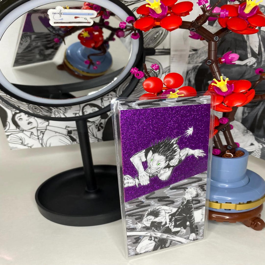 Gojo Toji Manga Bookmark ~ Jujutsu Kaisen, Jjk, Gojo Satoru, Toji ...