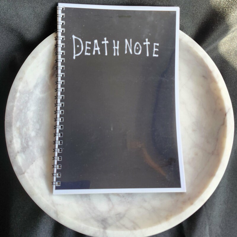 Death Note Notebook - Etsy