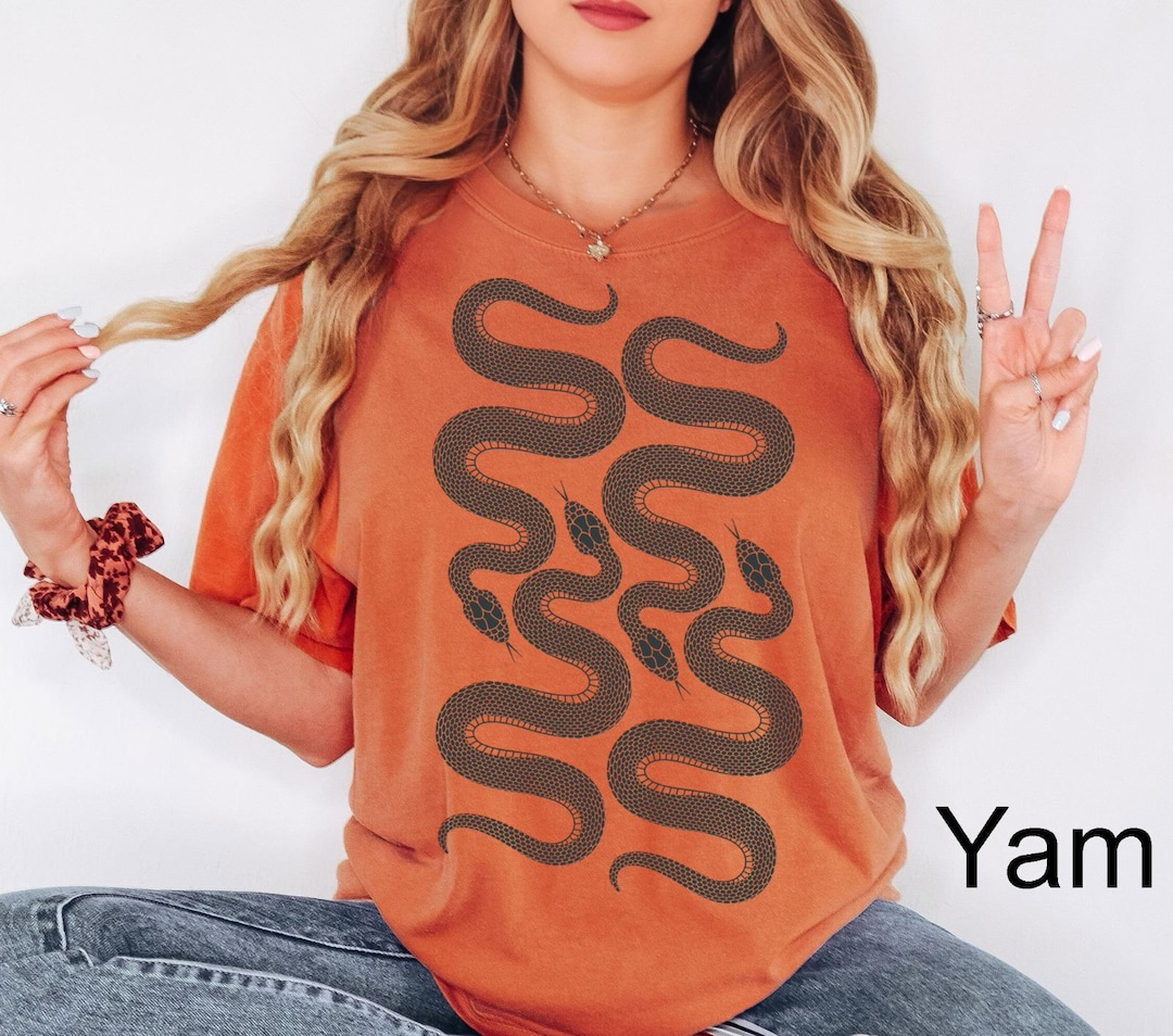 Comfort Colors® Snake T-shirt, Reptile Shirts, Pet Lover Gift, Animal ...