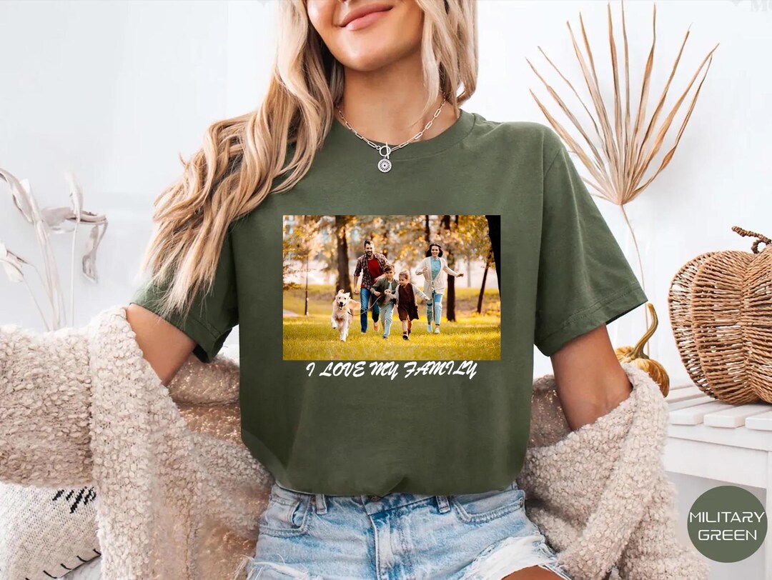 Custom Photo Shirt, Custom T-shirt, Custom Picture Shirt, Personalized ...