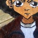 Huey Freeman-boondocks Inspired Handmade Rug - Etsy