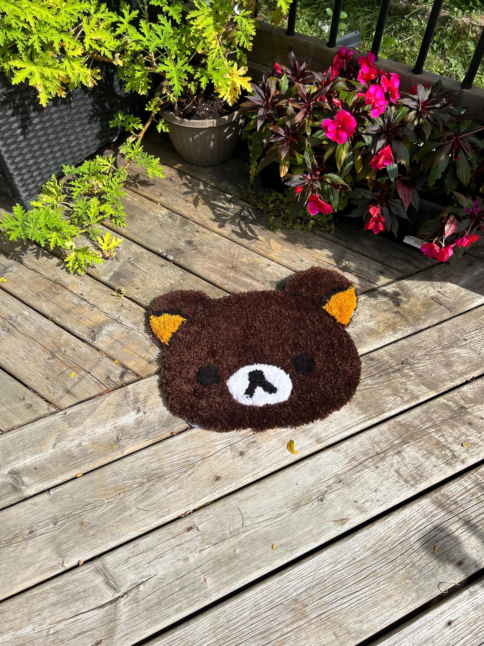 Rilakkuma Plush Floor Mat - Etsy