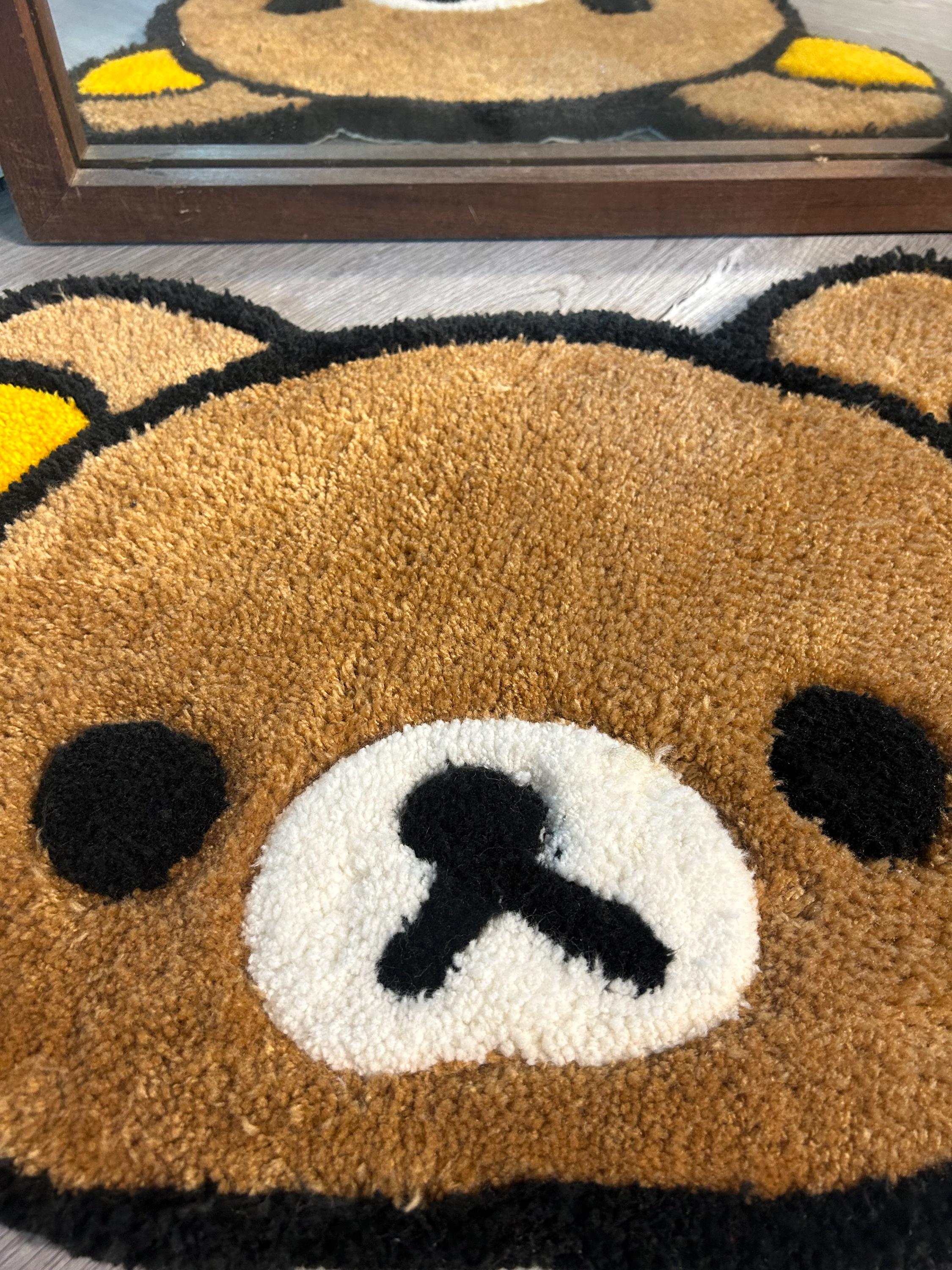Rilakkuma Plush Floor Mat - Etsy