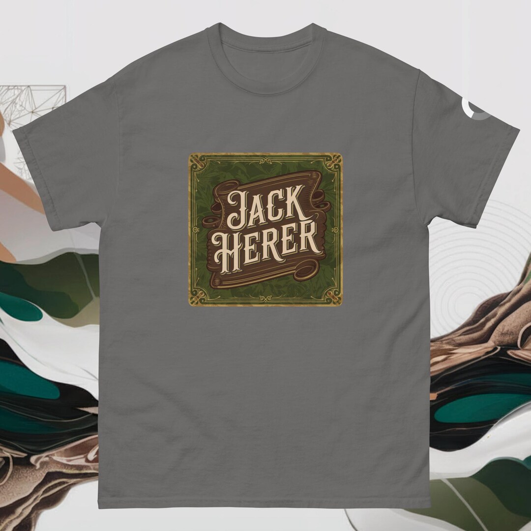 Jack Herer Subtle Cannabis Weed Shirt Subtle Stoner Shirt 420 Tee for ...