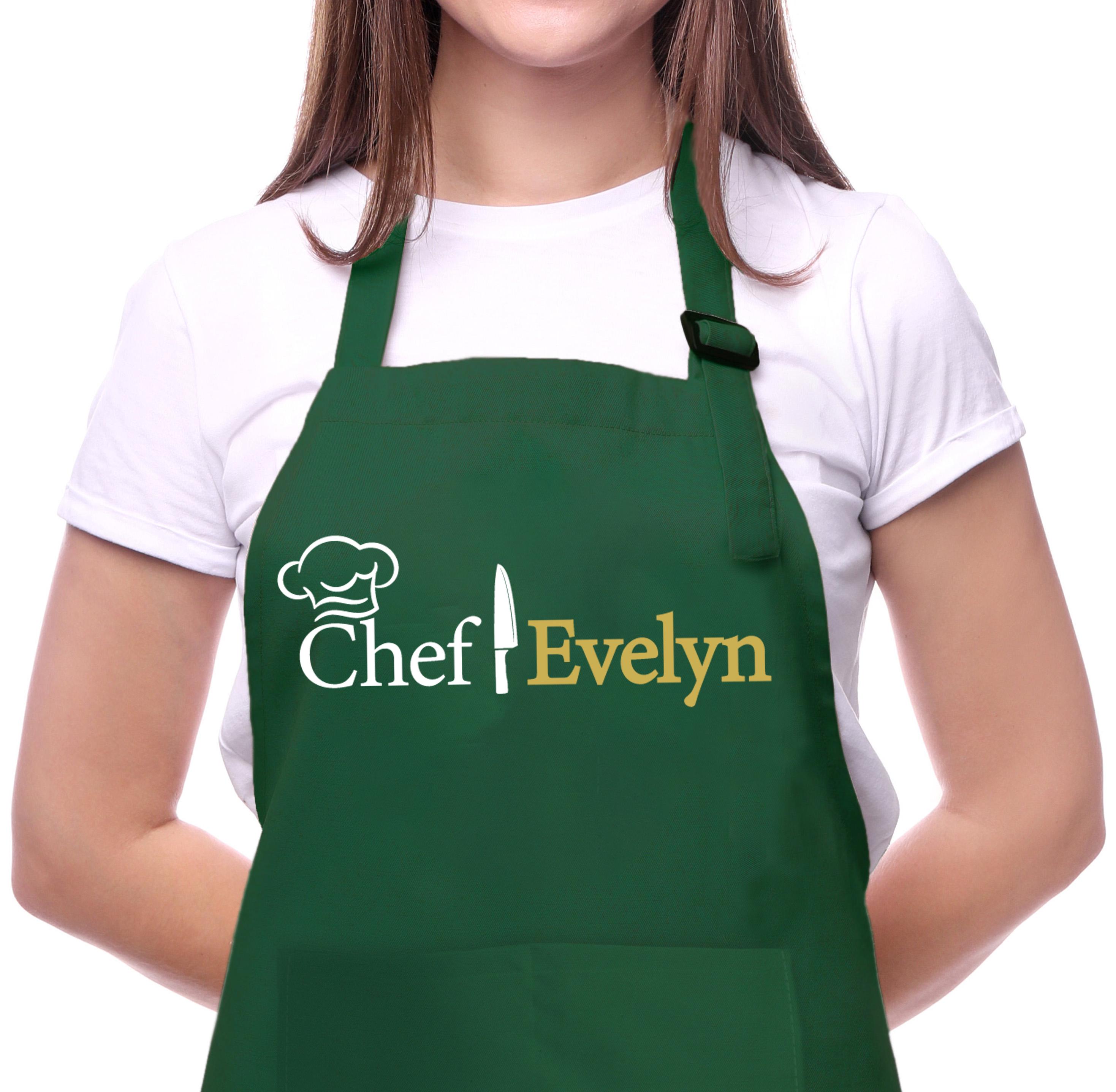 Personalized Chef Apron, Custom Chef Apron, Personalized Kitchen Apron ...