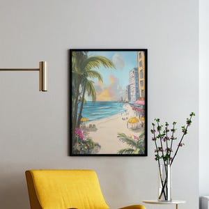 Cancun Vacation Digital Art Print - Etsy