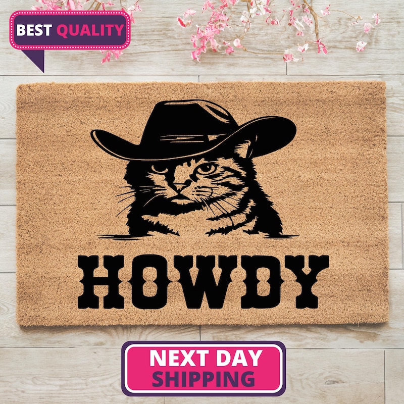 Texas Doormat - Etsy