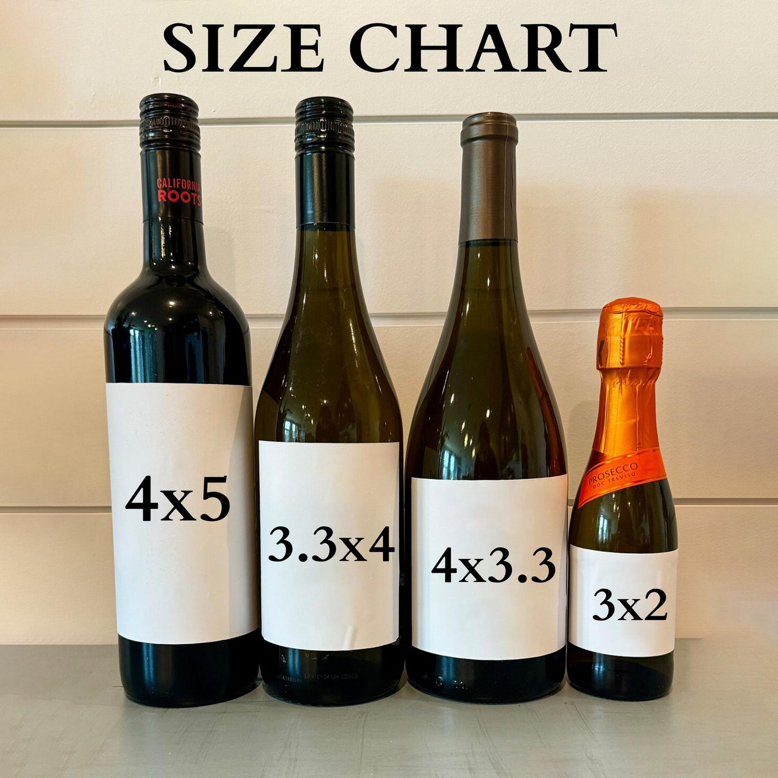 Personalized Wine Bottle Labels, Custom Wine Label, Wine Bottle Labels ...